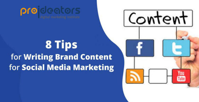 5 Tips of Writing Brand Content for Social Media Marketing | ProiDeators
